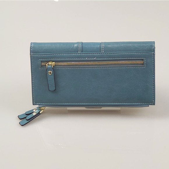 Bags | Womens Bifold Phone Wallet Cards Organizer | Poshmark